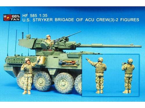 Фигуры U.S. Stryker Brigade OIF ACU Crew (III). Масштаб 1:35