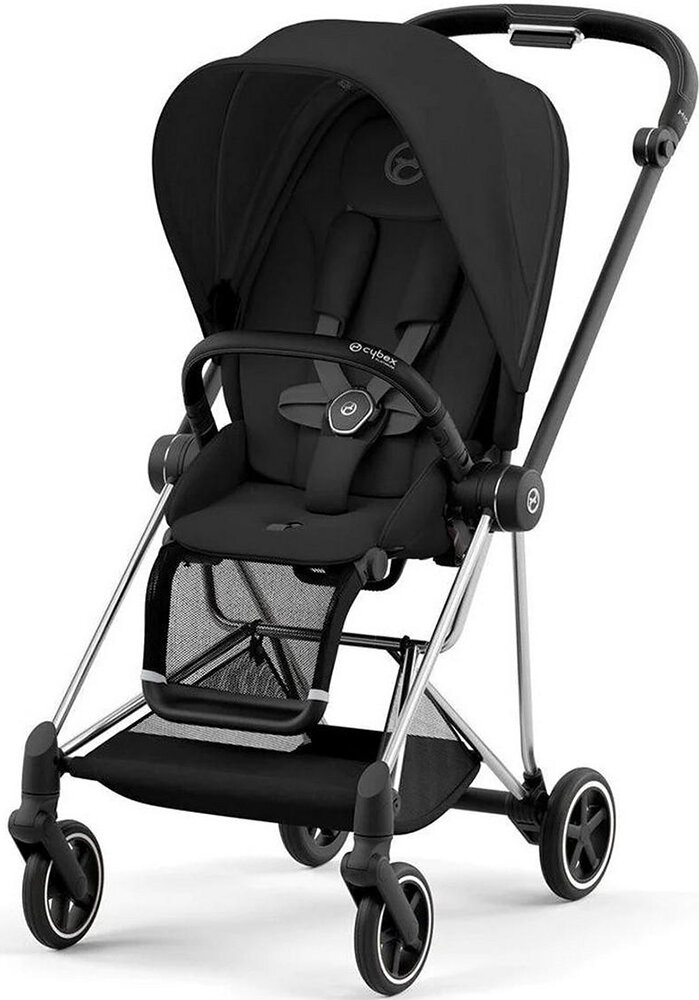 Cybex Mios прогулочная коляска (Sepia Black на шасси Chrome Black (one box))