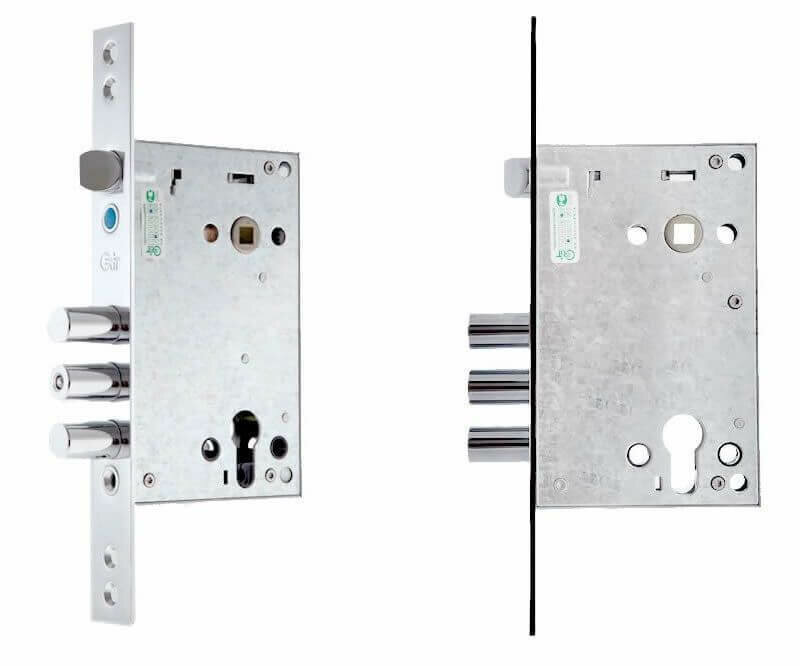 Замок врезной крит цилиндровый Ассистент А8