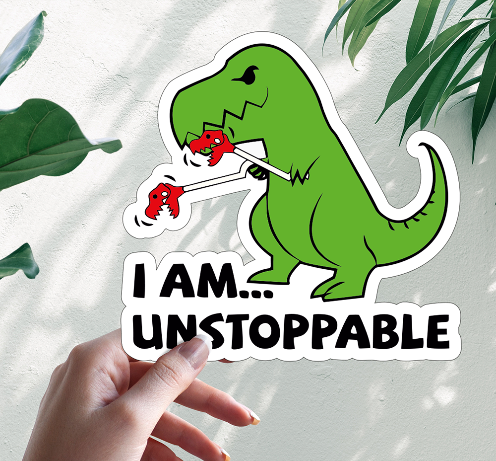 Наклейка Тираннозавр тирекс T-rex 20см