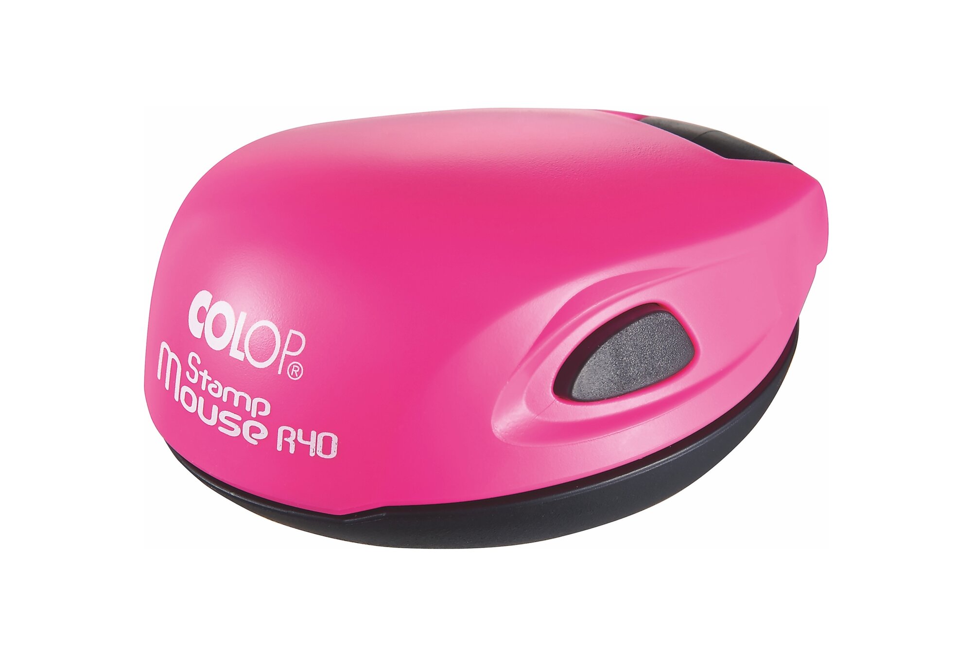 Colop Stamp Mouse R40 карманная оснастка для печати диметр 40мм (неон розовый)