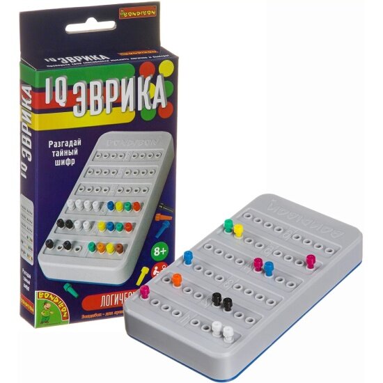 Настольная логическая игра Bondibon ВВ2505 IQ Эврика