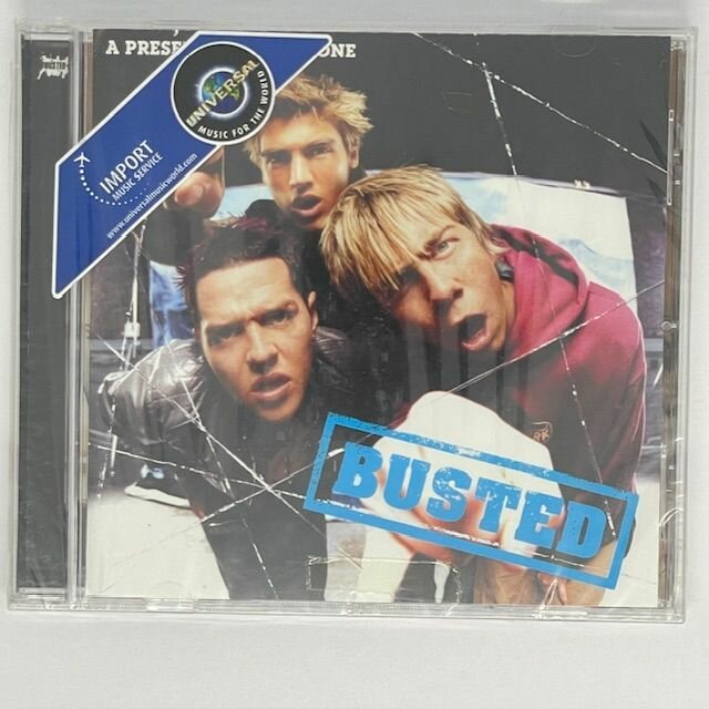 Музыкальный диск Busted-A Present For Everyone (CD, EUROPE) '03 SS NEW