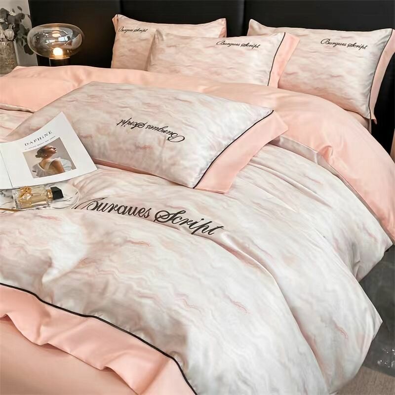 Комплект кровати из четырех предметов 2-х спальное 200х230 см, зимнее -hz