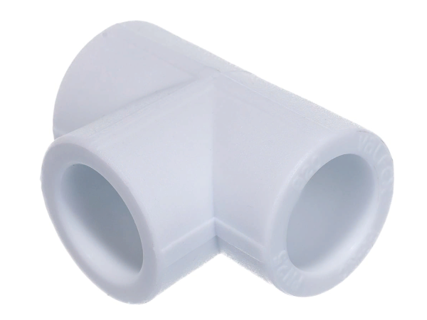 Тройник 75 белый