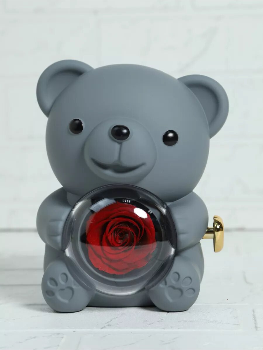 Стабилизированные цветы роза подарочный набор