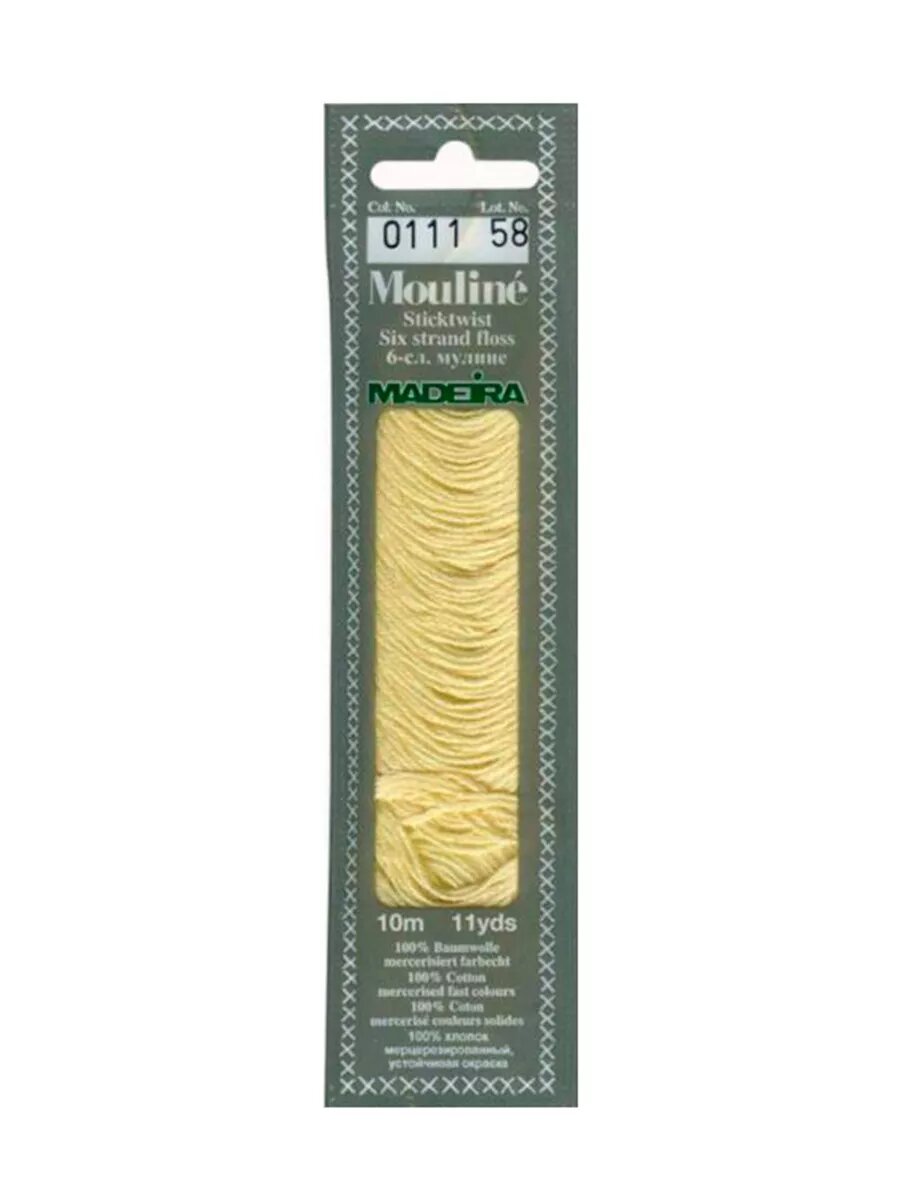 Нитки мулине для ручной вышивки Mouline №111