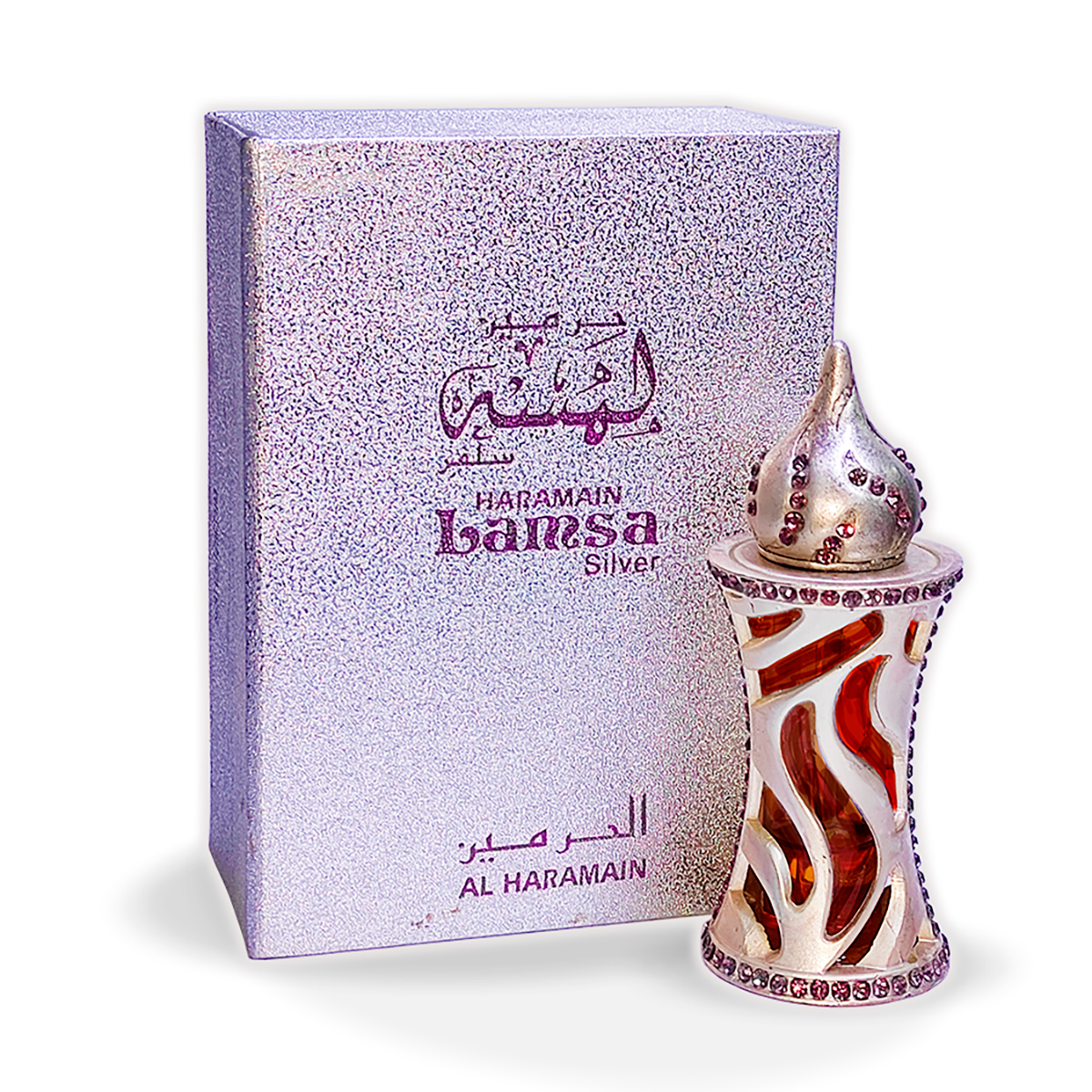 Арабские масляные духи Al Haramain Lamsa Silver (Ламса Сильвер) 12 мл