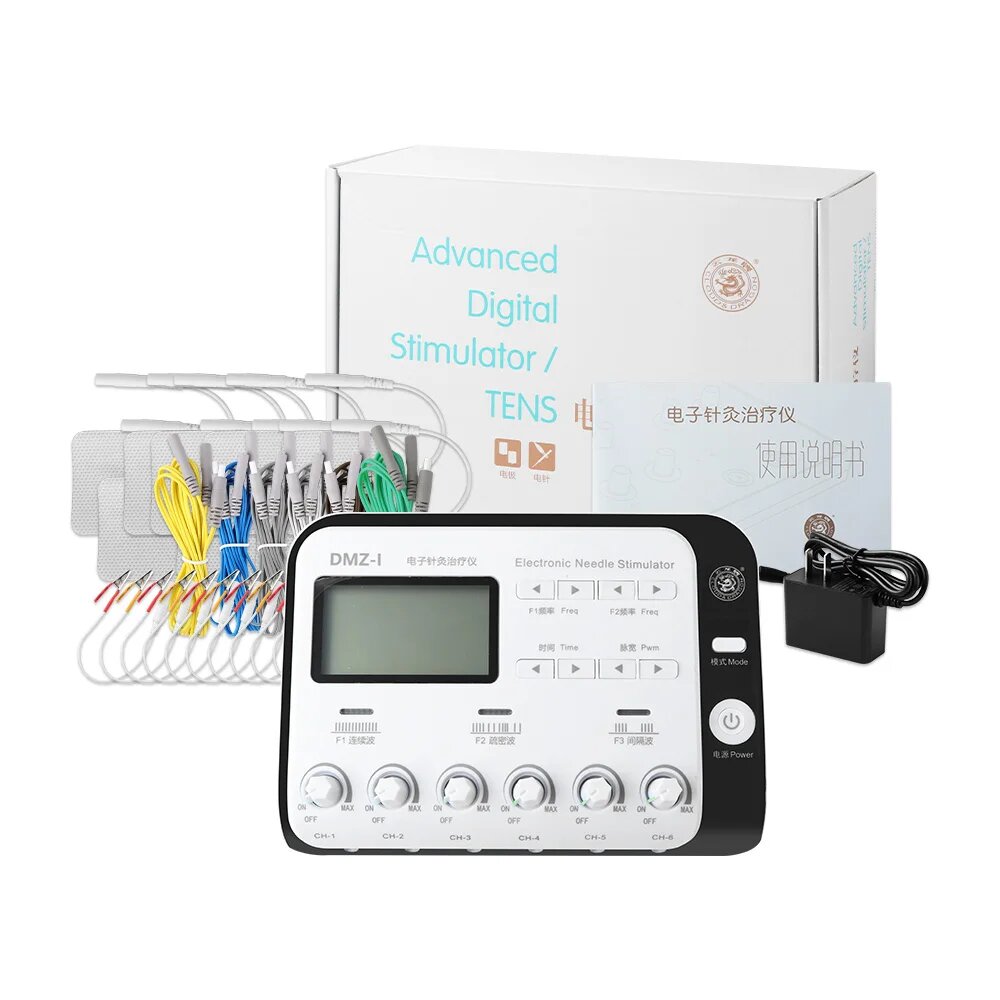 Электроакупунктурный массажер JBMBHC 6 каналов US PLUG with box