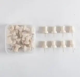 Деревянные чертежные кнопки ALLTU 50 шт SHANGXIAOXAIDA