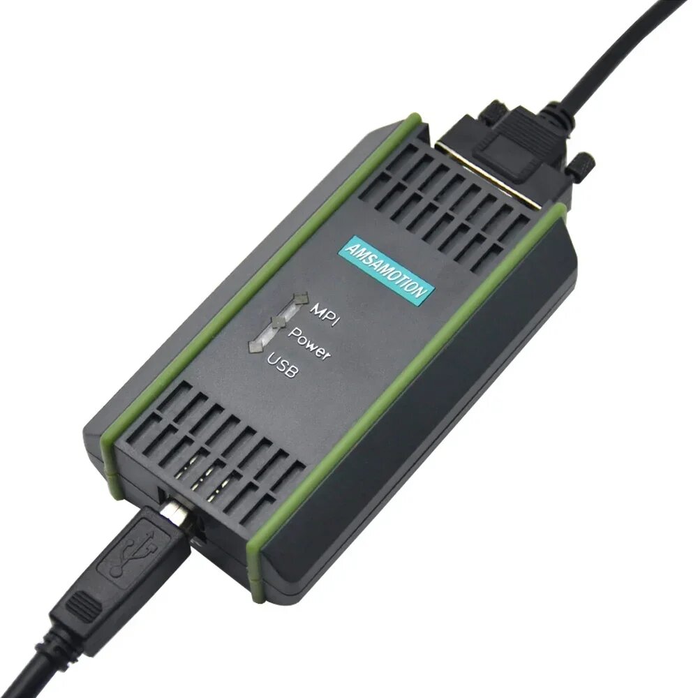AMSAMOTION кабель USB-MPI для Siemens S7 200/300/400 PLC