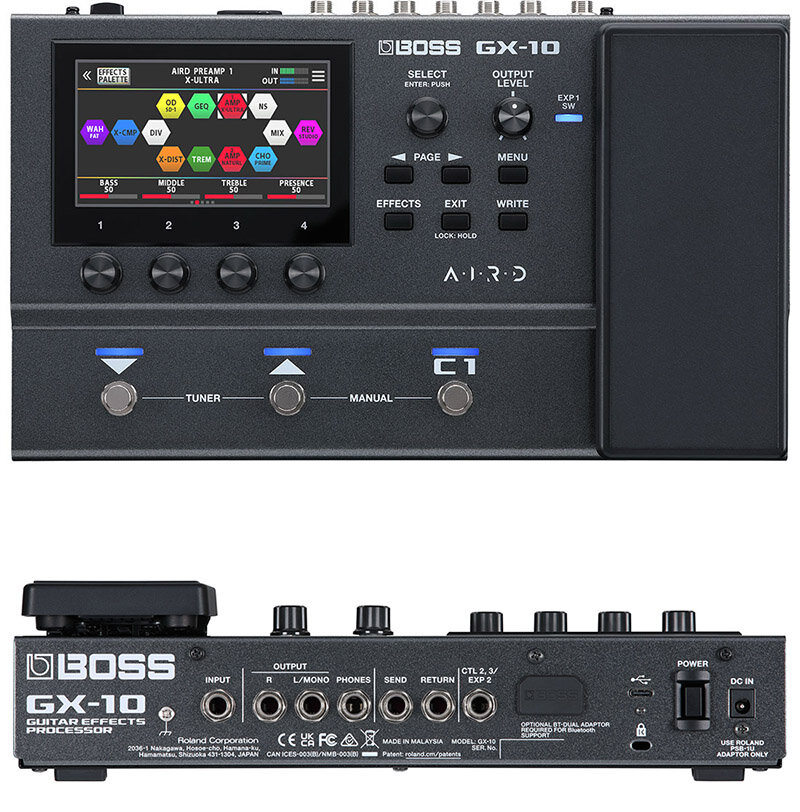 Гитарный процессор Boss GX-10