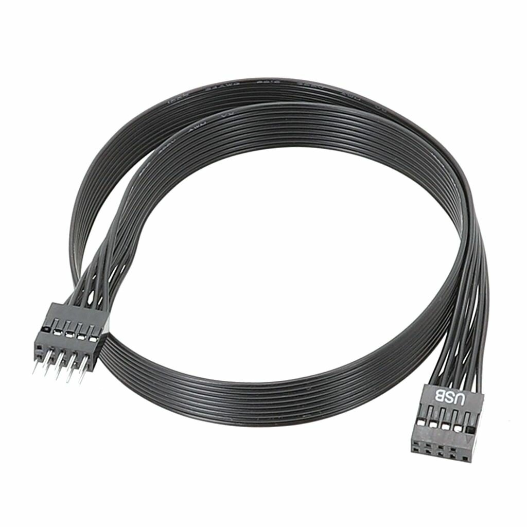 Высокоскоростной 9-контактный удлинительный кабель USB 2.0 порт папа-мама для материнской платы компьютера (20 см/30 см/50 см)