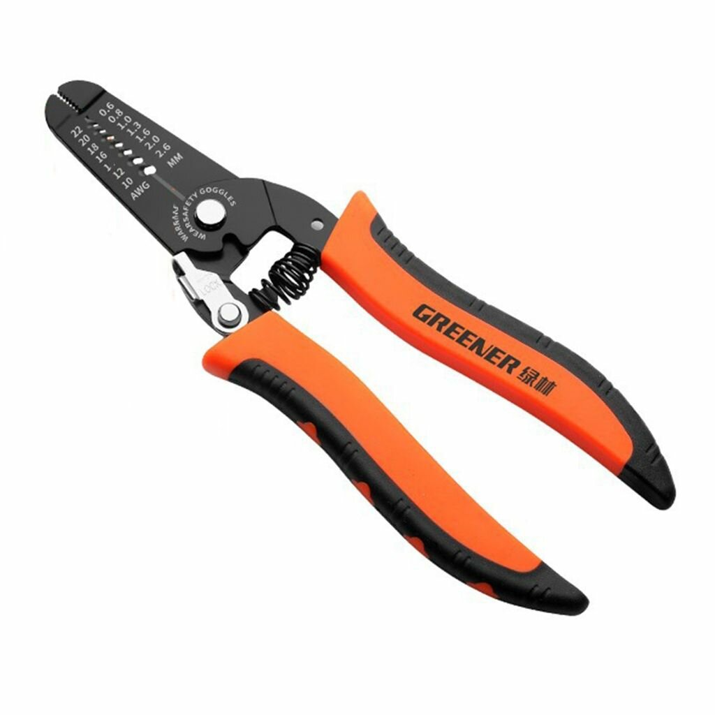 GREENER Инструменты для зачистки проводов, обжимные клещи клемм, многофункциональные обжима кабелей - ремонт электрики