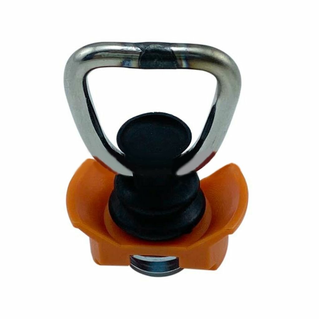 Рельсовый крепеж с кольцами