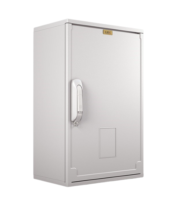 Шкаф электротехнический настенный Elbox EP, IP44, 400х400х250 мм, пластик, серый