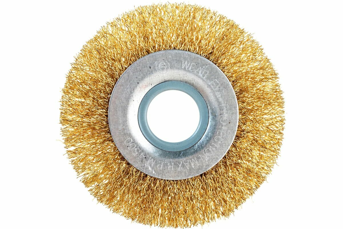 Щетка металлическая для УШМ ермак 656-054 плоская 100х22 мм для зачистки металла