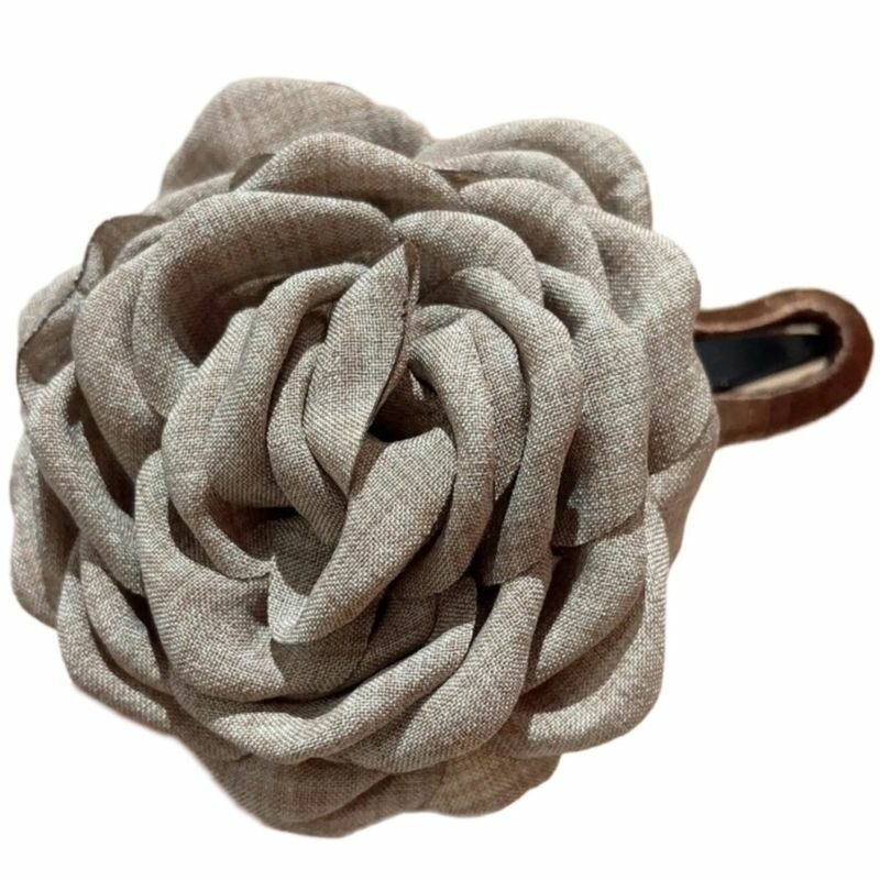 Заколка для волос с милым балетным цветком, большая заколка в виде розы, утконоса, заколки женщин, инструмент укладки боковой челки
