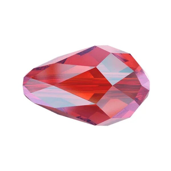 Хрустальные капли для бижутерии 9x6mm, Light Siam 227