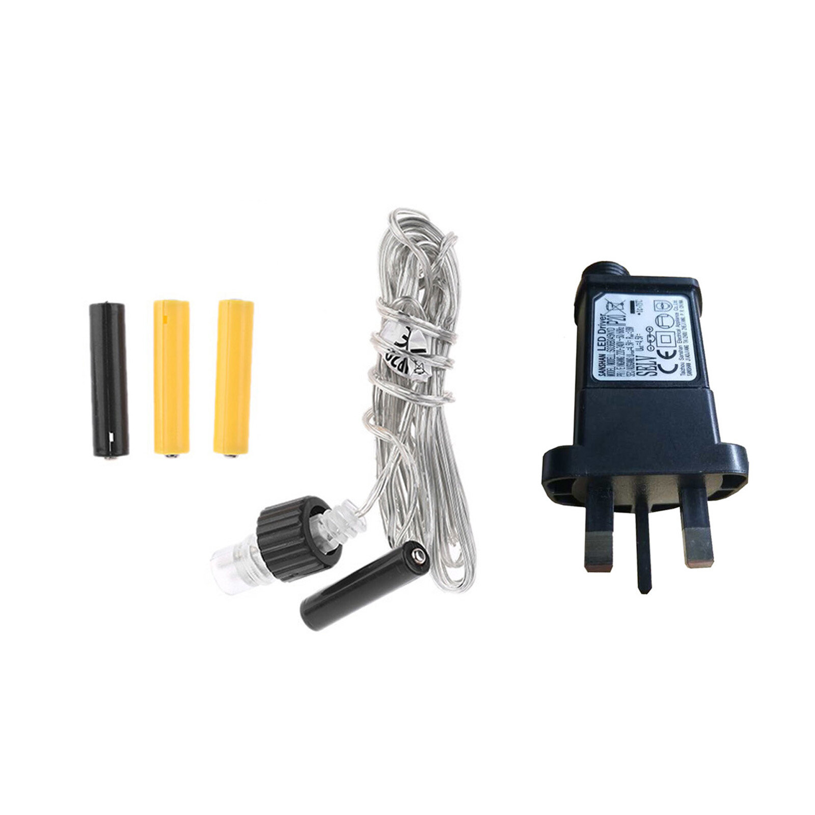 США, Великобритания Plug AA AAA Батарея Замена 2x 3x адаптера питания для радио светодиодной лампы электрической игрушки