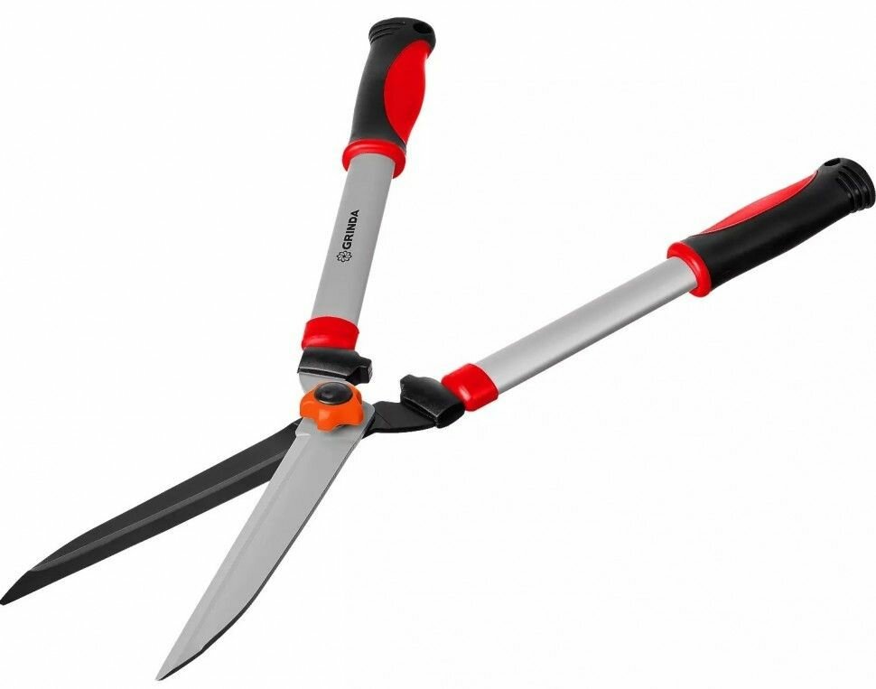 Кусторез GRINDA GH-630, со стальными рукоятками, 630 мм
