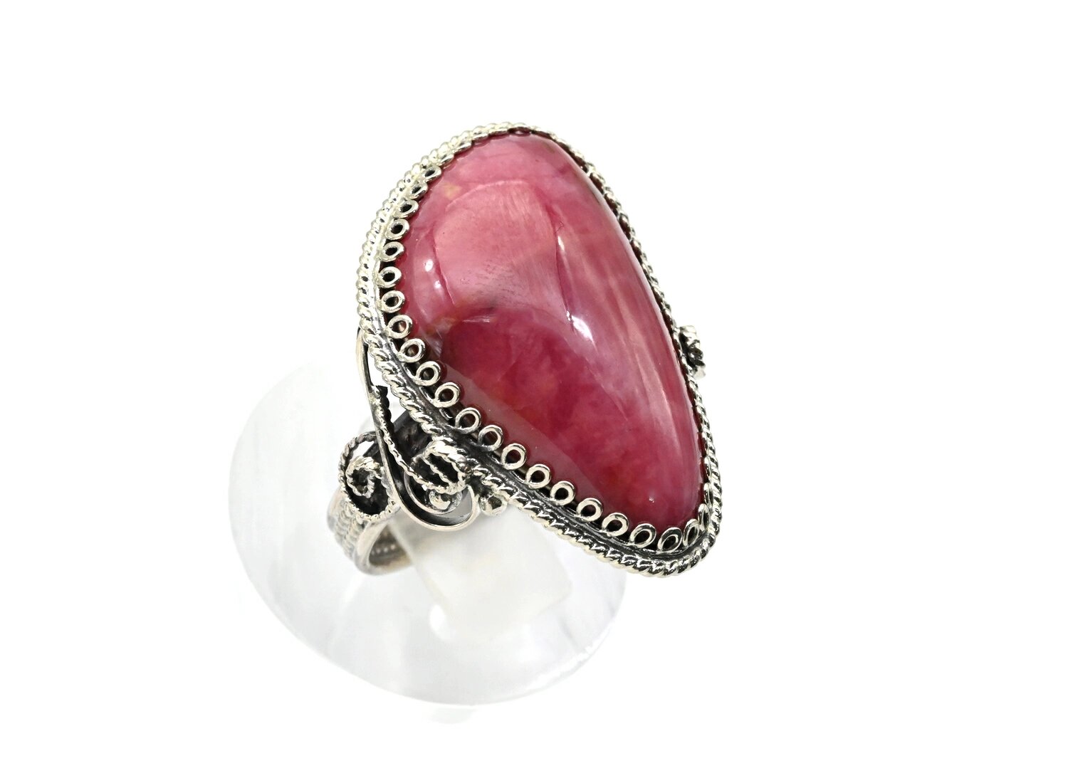 Кольцо, родонит