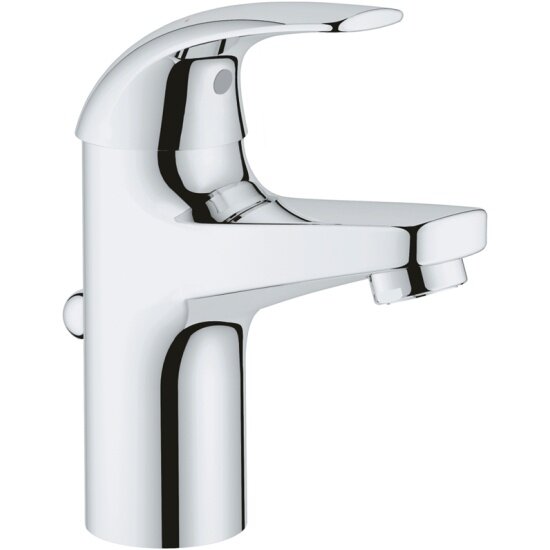 Смеситель для раковины Grohe BauCurve, с донным клапаном, хром (32805000)