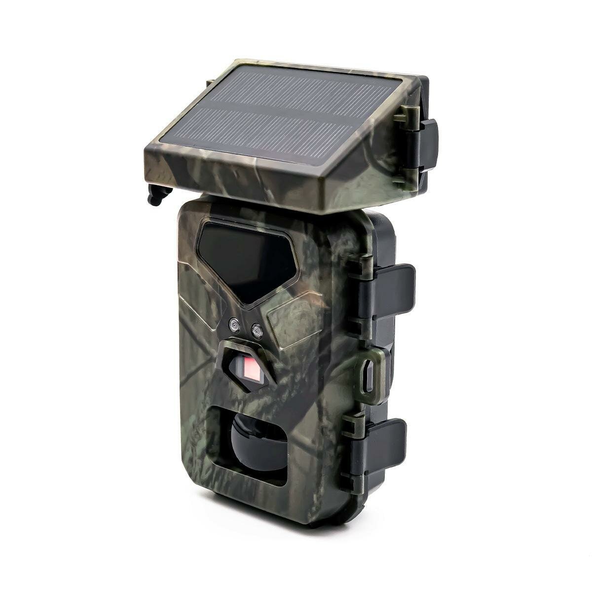 Лесная миниатюрная фотоловушка Filin 700-MiNi (RUS) для наблюдения за животными в лесу. Автономная работа от солнечной батареи. ИК-подсветка, видео Fu