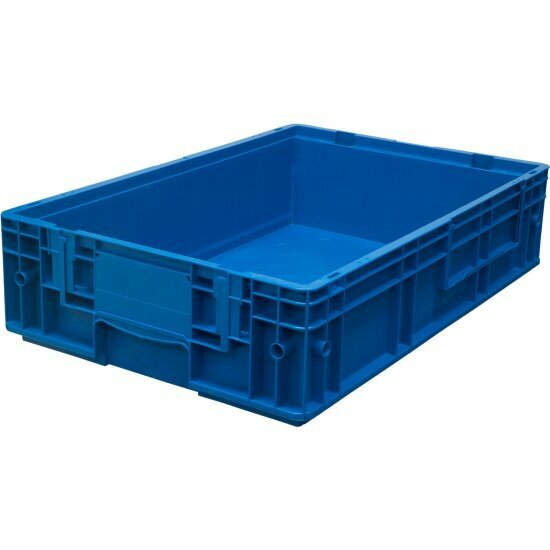 Ящик Тара п/п 594х396х147,5 RL-KLT цв. голубой