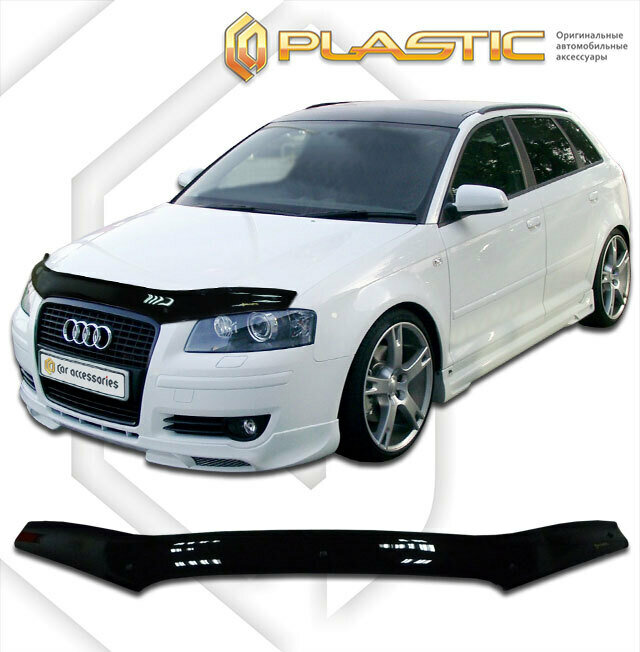 Дефлектор капота для Audi A3 2005-2008