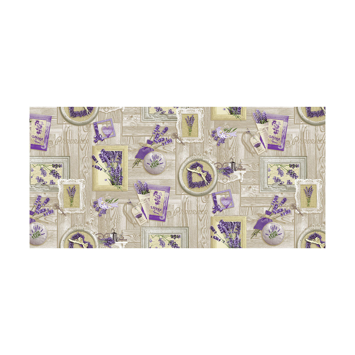 Клеенка столовая на нетканой основе Колорит Мажор 579/2, 1,35 x 20 м