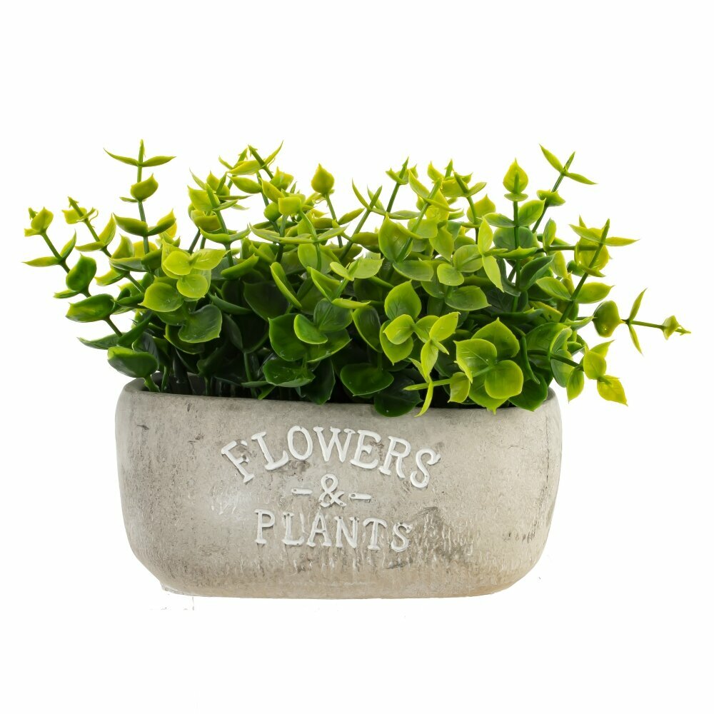 Цветочная композиция, L14 W7,5 H14 см