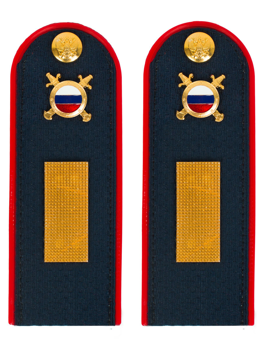 Погоны Мвд внутренняя служба темно-синие Пластик Звание Старшина