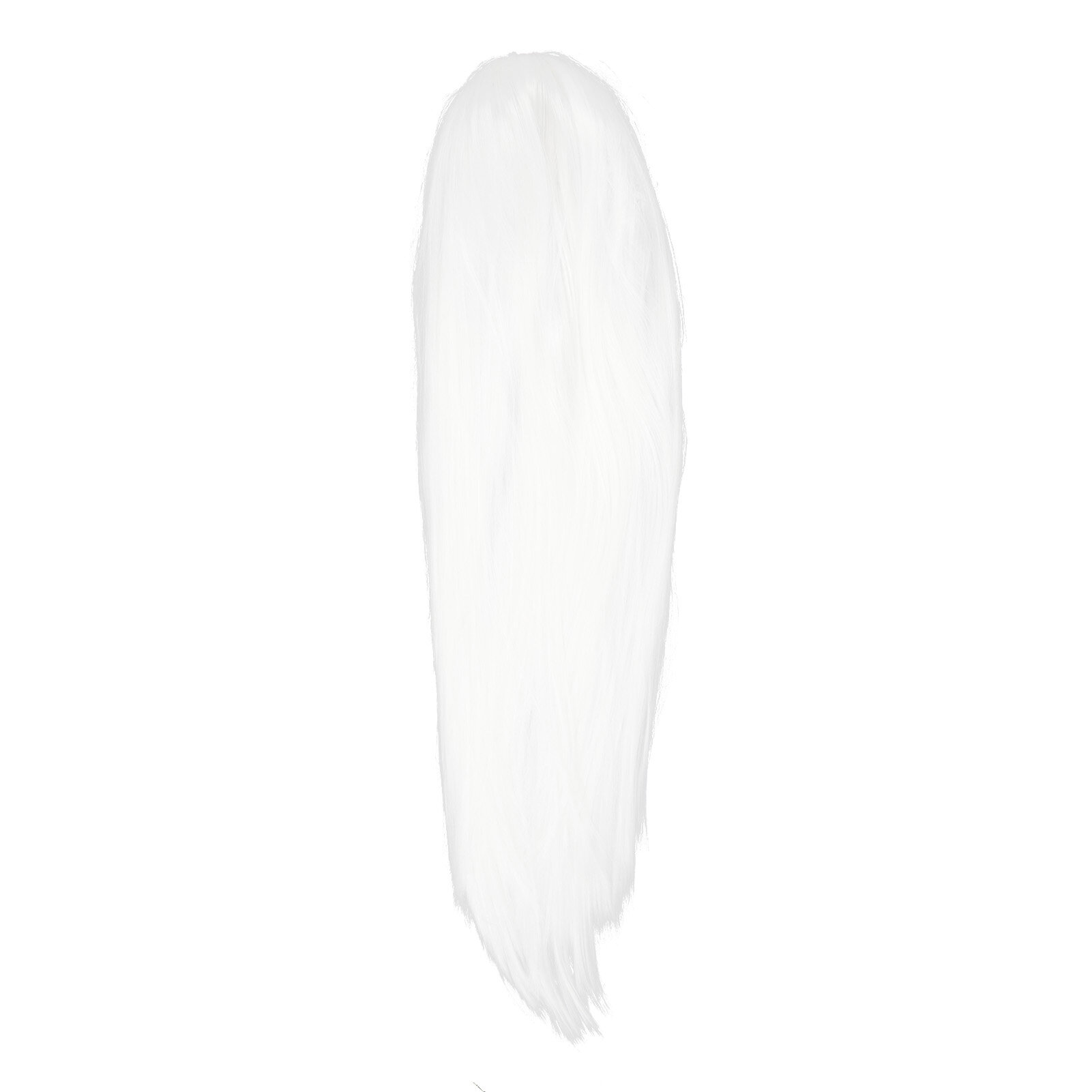 Длинные белые прямые парики аниме косплей костюм прямой гладкий длинный полные синтетические парики для женщин