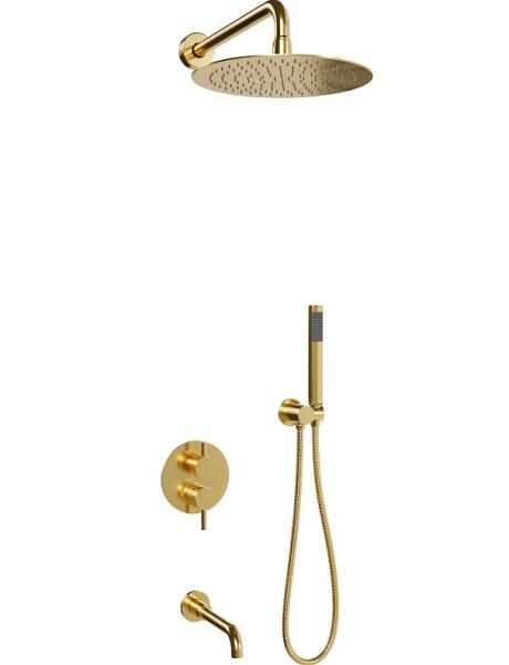 Душевая система встраиваемая RGW Shower Panels SP-55G Золото