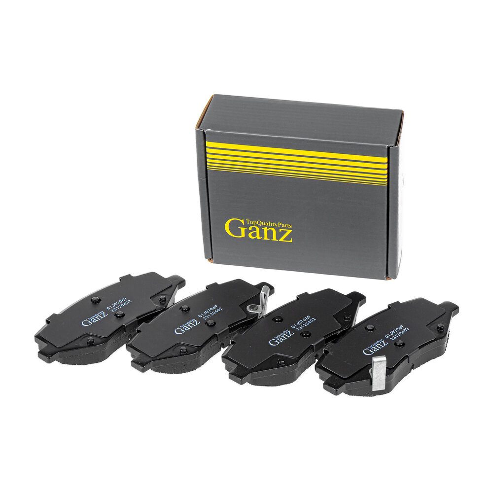Колодки GANZ передние JAC JS4 / москвич 3 Арт: GIJ07069