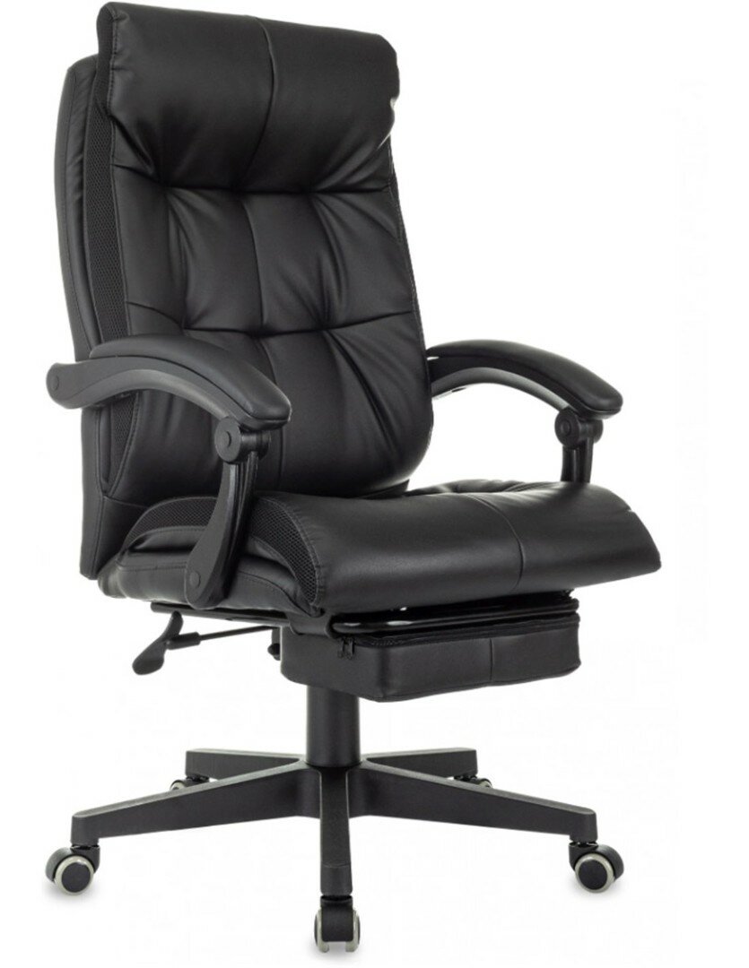 Кресло Бюрократ CH-824MSG-BF/B-PU чёрный