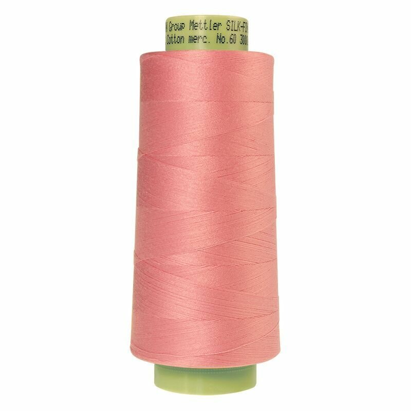 Нить для машинного квилтинга METTLER "Silk Finish", Cotton 60, 2743 м, цвет 1056, Petal Pink