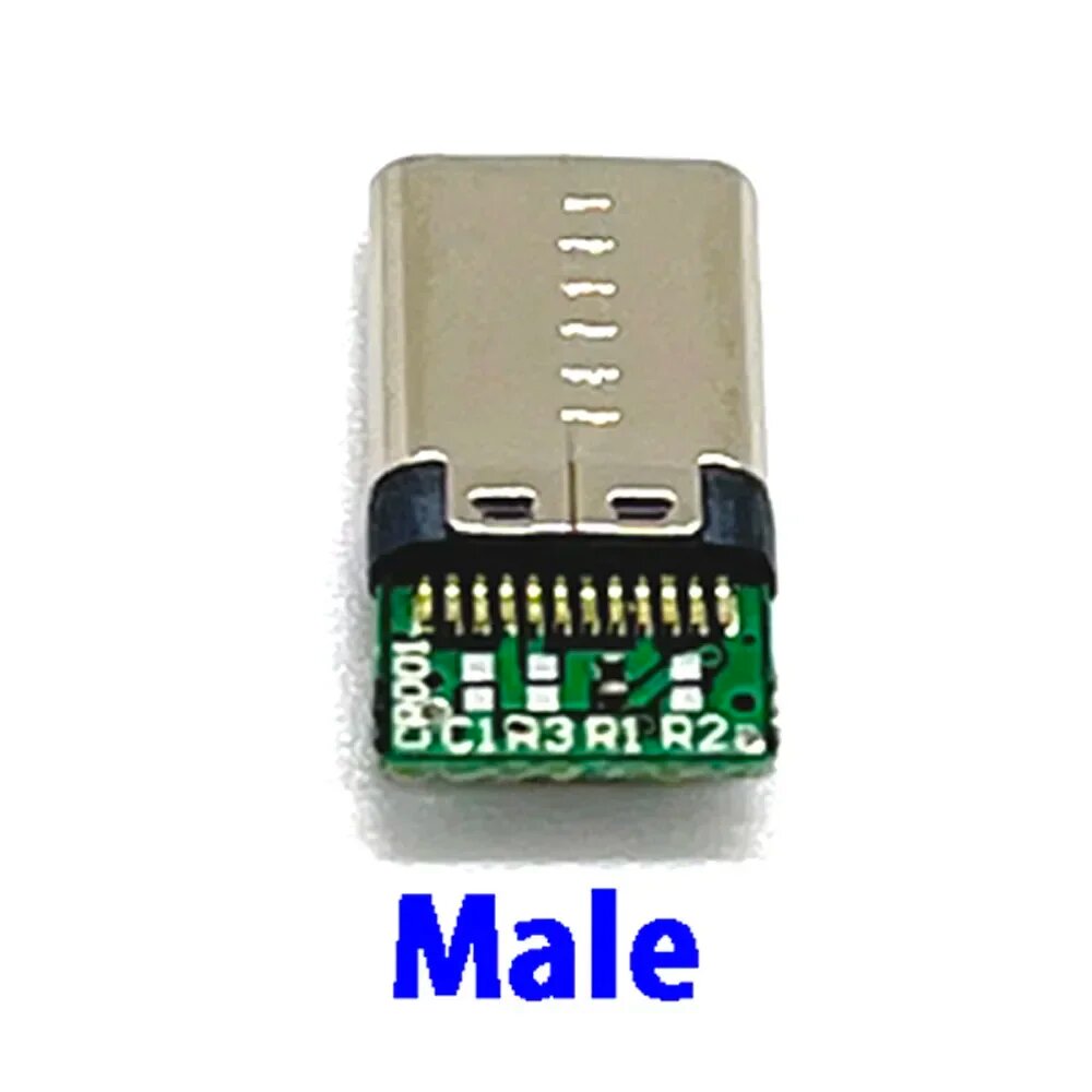 USB Type-C Male разъем, 5шт