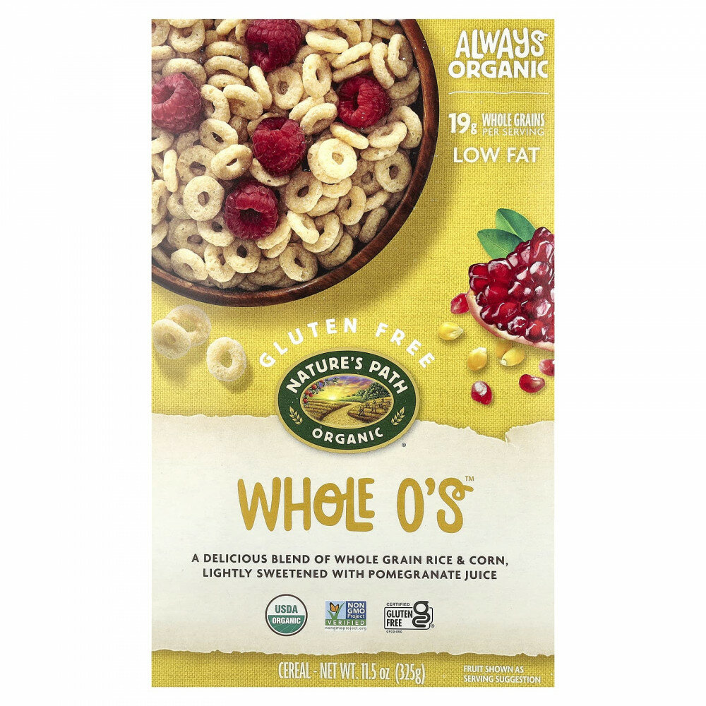 Nature's Path, органическая каша Whole O's™, 325 г (11,5 унции)