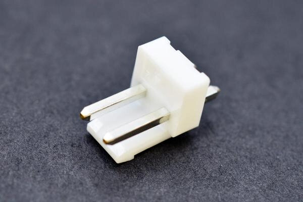 Разъем JST B2P-VH (LF)(SN) Разъем типа провод-плата вертикальный 3.96 мм 2 контакта Штыревой Разъем 1шт