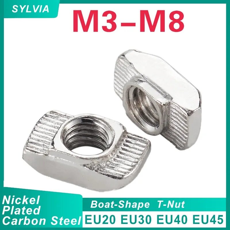 Слот Т-образные гайки M3 M4 M5 M6 M8 M10 EU30- M6 (20pcs)