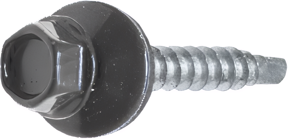 Саморез кровельный STARFIX SM-44592-5000 4,8х29 мм цинк шайба с прокладкой PT1 RAL 7024 5000 штук