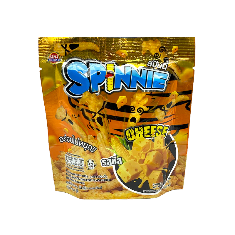 Кукурузные палочки Spinnie со вкусом сыра 17 г, Таиланд