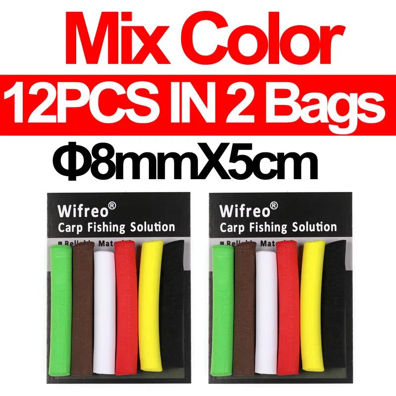 Пенопластовые палочки Wifreo 8mm Mix 12pcs