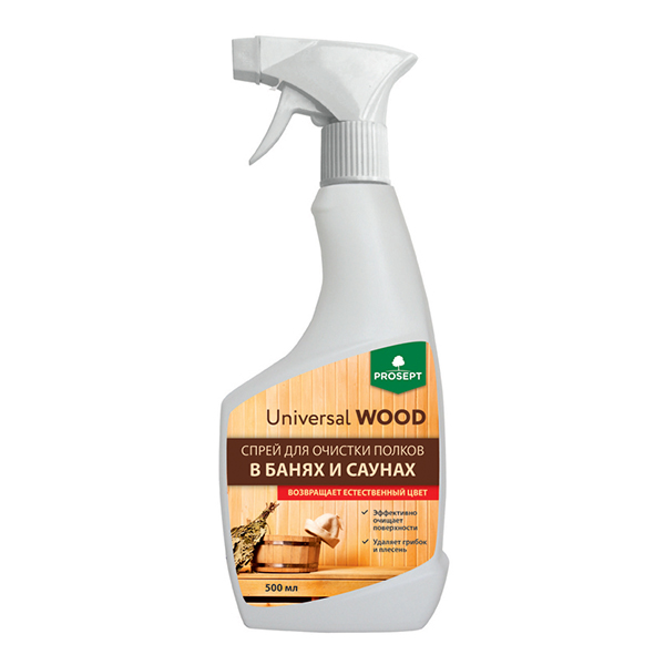 Спрей для Очистки Prosept Universal Wood 0,5л 264-05 / Просепт.