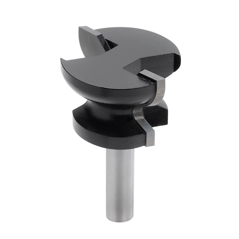 Фреза с тефлоновым покрытием для профильных (интегрируемых) ручек для 16-19 мм толщины D35мм Н 22мм L 54мм хв.8 мм