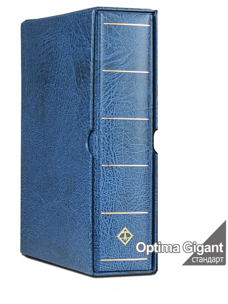 Альбом OPTIMA G для монет и банкнот в футляре, синий. Leuchtturm, #319597