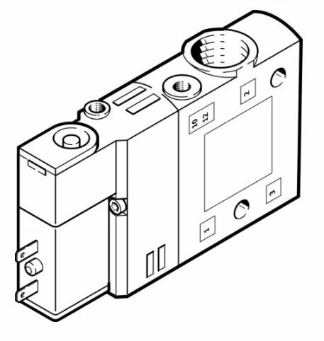 Распределитель с электромагнитным управлением Festo CPE14-M1BH-3GLS-1/8 арт. 196930