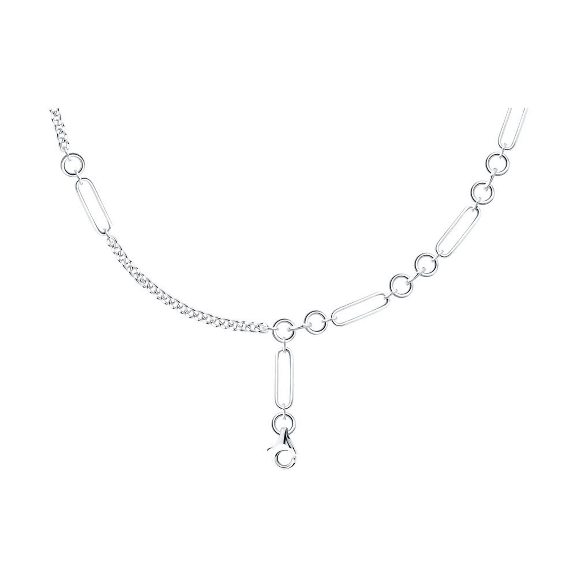 Колье, серебро, 925 проба, родирование